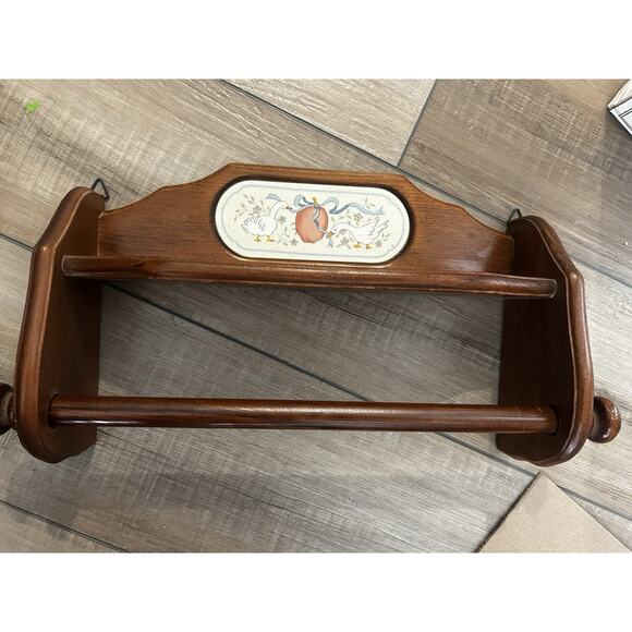 Marmalade | Accents | Vintage Marmalade Geese Wooden Paper Towel Holder ...